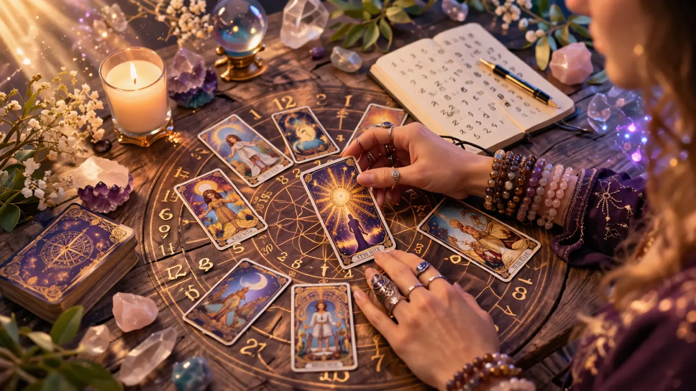 Numérologie et tarot : comment combiner les deux pour des lectures ...